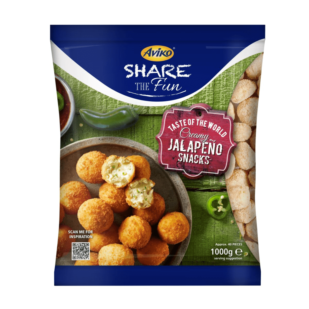 Aviko Jalapeno Snacks 5 x 1kg - ELC UK LTD
