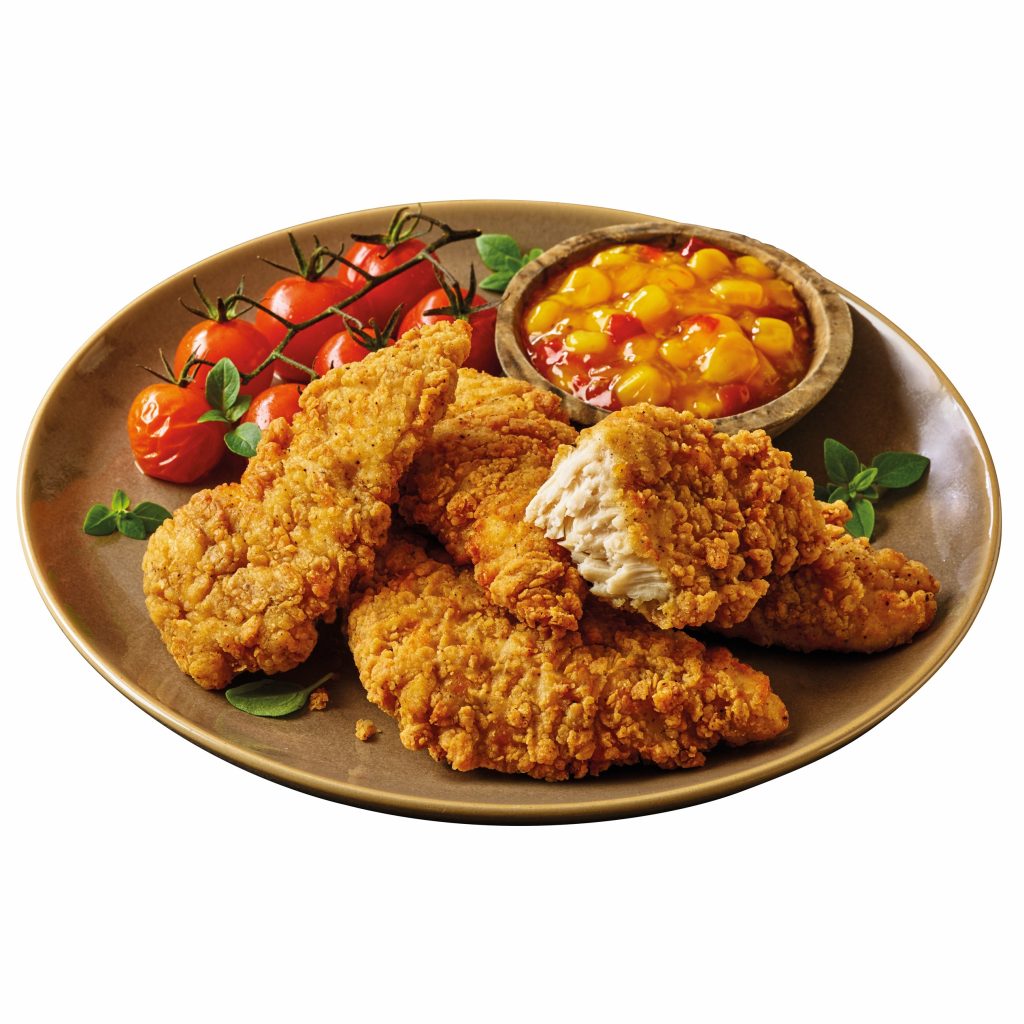 Tyson SF Crispy Chicken Mini Fillets (53g) 10 x1 kg BOX - ELC UK LTD