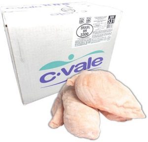 C.Vale Steam Cooked IQF Chicken Breast 2.5kg - ELC UK LTD