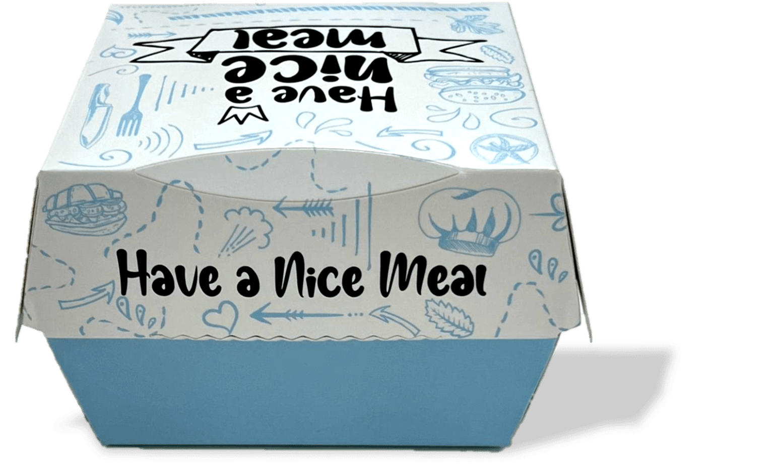 Have a Nice Meal Burger Box BB4 (200 Apprx.) - ELC UK LTD